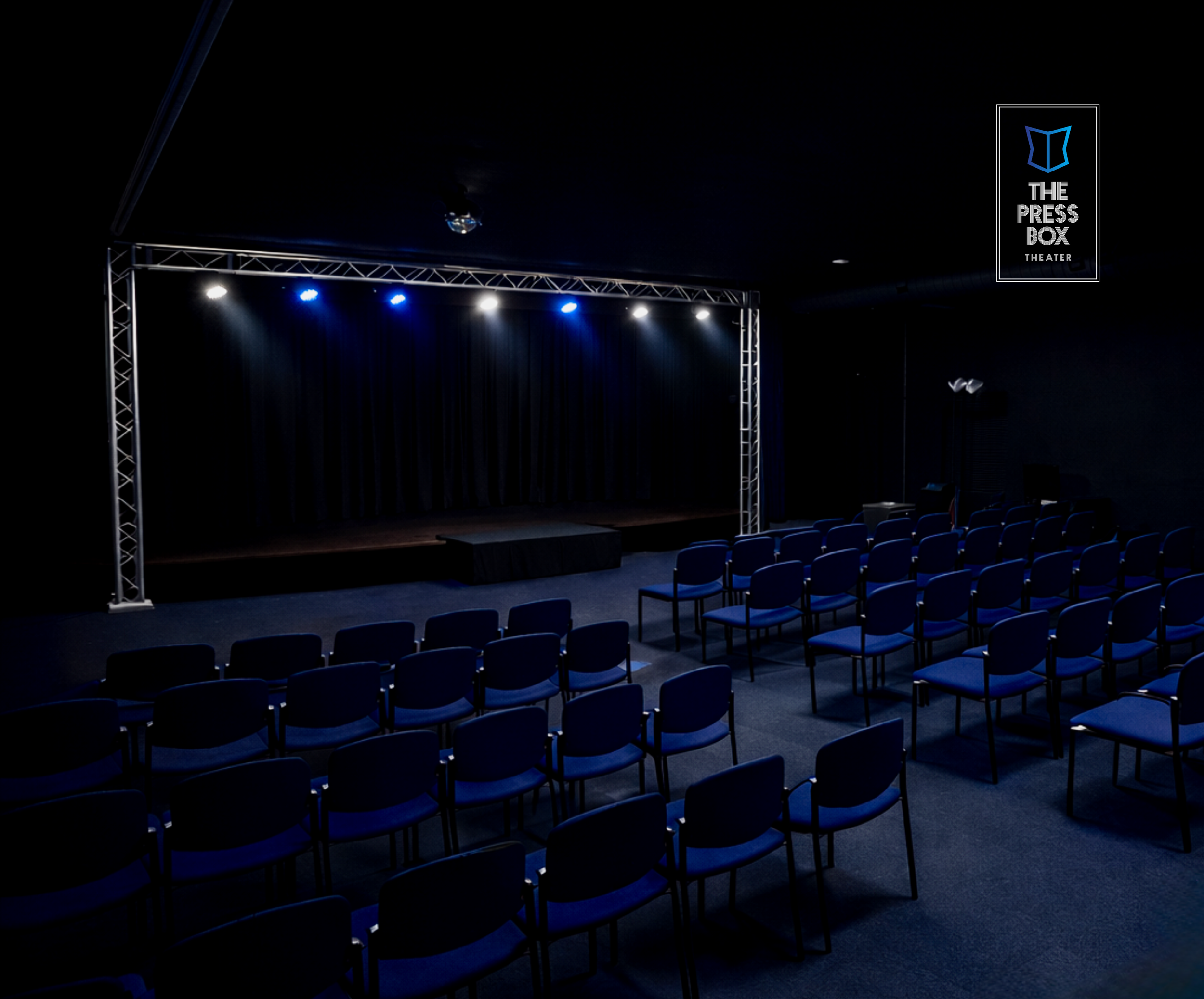 About | The Press Box Theater